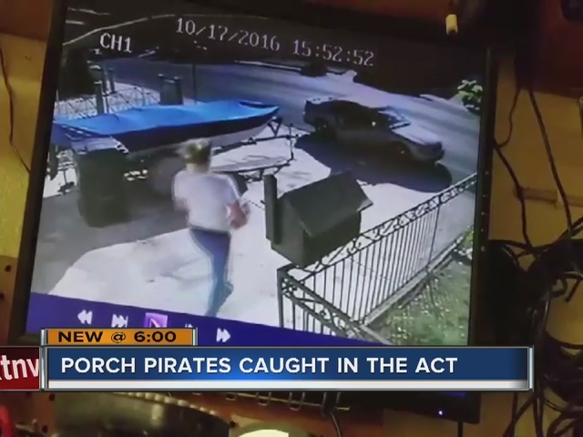 Caught On Camera Woman Stealing Ups Package