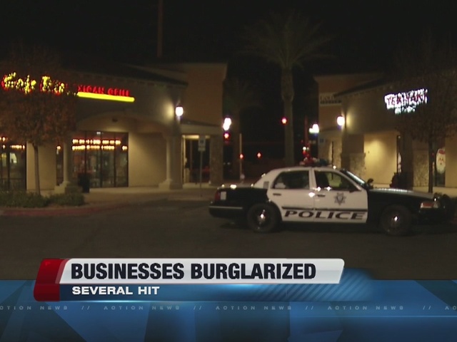 Thieves break in to several restaurants