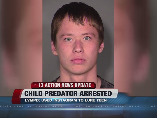 Mug shot of man who lured teen via Instagram