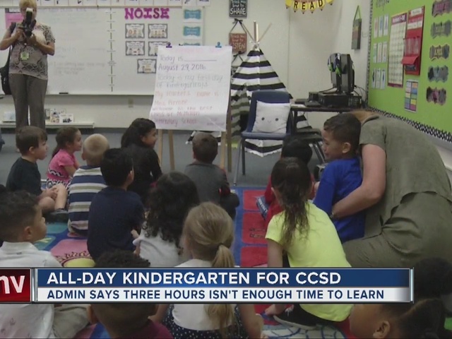 Schools offering full-day kindergarten classes