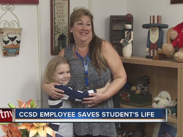 CCSD employee saves student's life