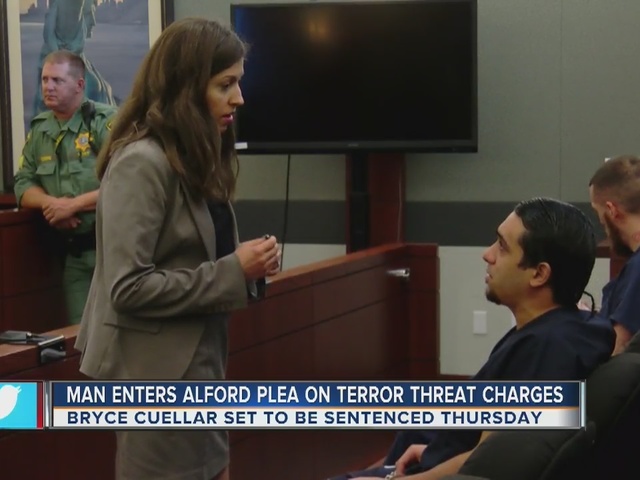 Man enters Alford plea on terror threat charges