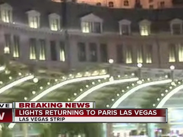UPDATE: Power fully restored to Paris Las Vegas