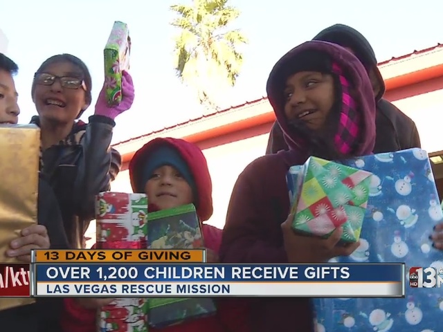 13 Days of Giving toy giveaway at Rescue Mission
