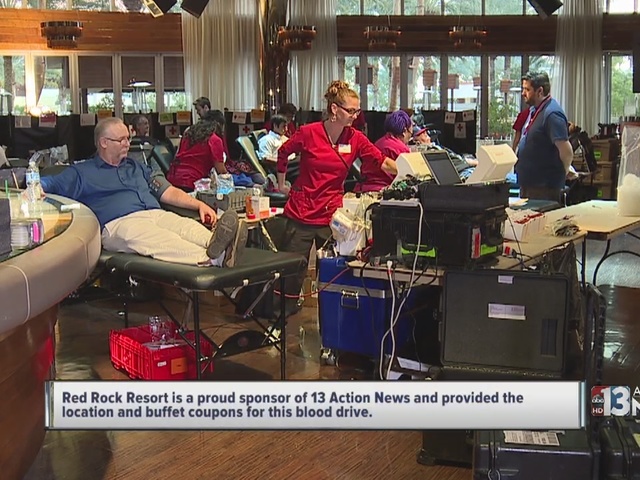Blood Rocks drive at Red Rock a success