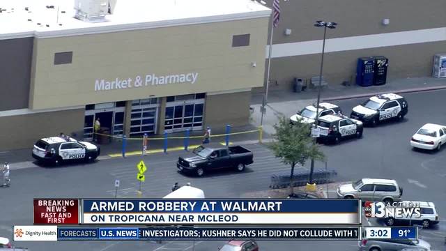 UPDATE: Surveillance photos released in Walmart armed robbery - KTNV ...