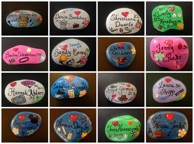 Las Vegas couple delivering 58 painted rocks to healing garden - KTNV ...