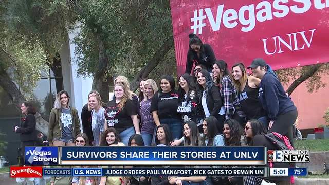 UNLV remembers victims of 1 October mass shooting - KTNV.com Las Vegas