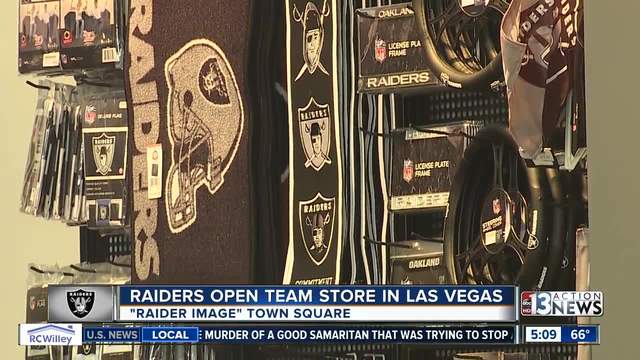 Raiders team store opens in Town Square - KTNV.com Las Vegas
