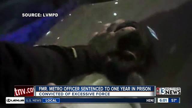 UPDATE: Former Las Vegas police officer guilty of excessive force gets ...
