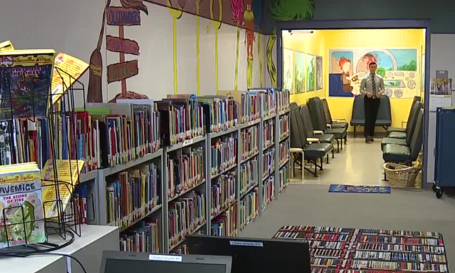 Kay Carl Elementary gym and library switch spaces - KTNV.com Las Vegas
