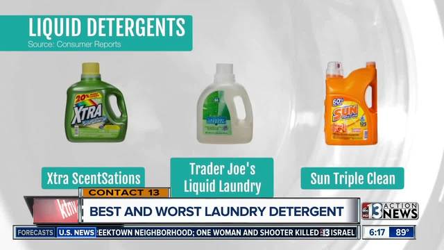 Consumers Reports ranks laundry detergents - KTNV.com Las Vegas