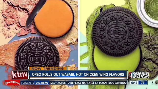 Nabisco introduces hot chicken wing, wasabi Oreos - KTNV.com Las Vegas