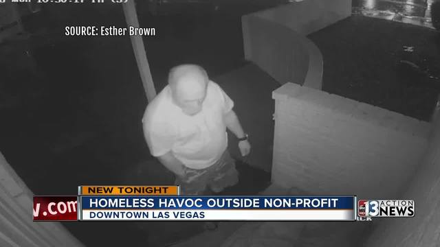 Surveillance cameras show homeless people using nonprofit lot for ...